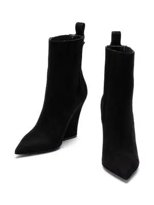 Valentino Garavani Vlogo Suede Boots