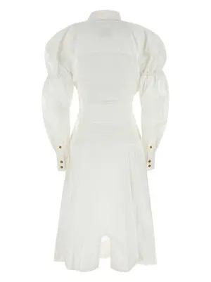 Vivienne Westwood Kate Corset Midi Dress - White | Editorialist