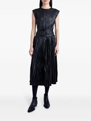 Proenza Schouler White Label Rosalyn Faux-leather Skirt - Black