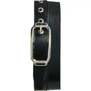 TOM FORD Stadium Goatskin Leather Belt - Black