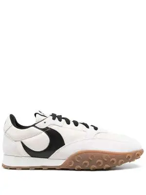 MARINE SERRE Calf Leather Lace-up Sneakers