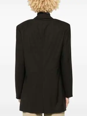 Fabiana Filippi Double-breasted Blazer - Brown