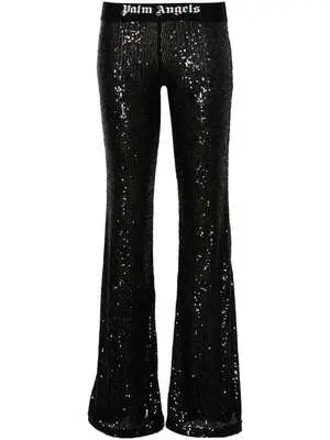 Palm Angels Sequined Pants For Women