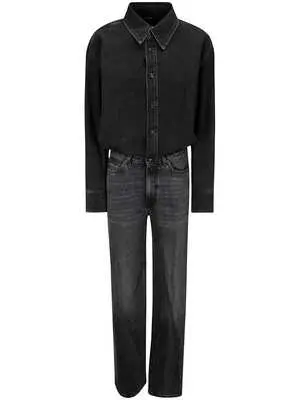 HAIKURE Cotton Jumpsuit - Black