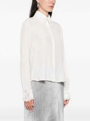 Ermanno Scervino Lace-collar Shirt