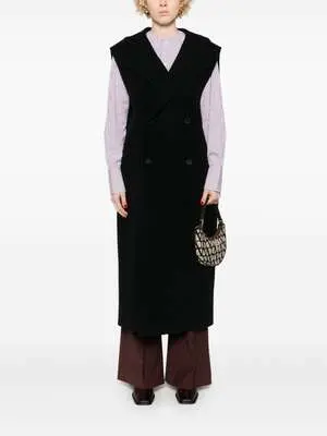 Fabiana Filippi Double-breasted Virgin Wool Gilet