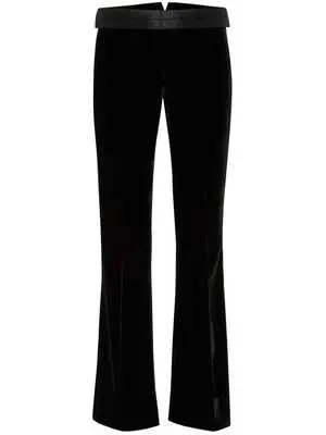 Dsquared2 Tailored Velvet Trousers - Black
