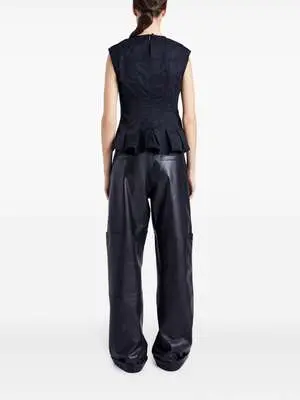 Proenza Schouler White Label Felix Top - Black