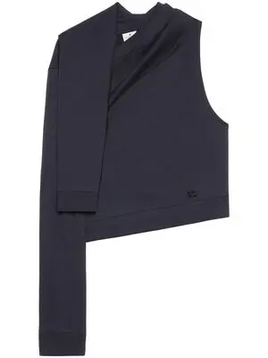 Courreges Drop Shoulder Sweatshirts Hoodies For Women