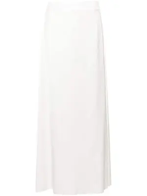 Peserico Satin Maxi Skirt