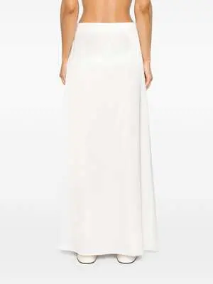 Peserico Satin Maxi Skirt