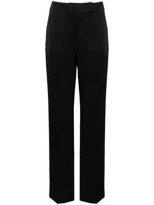 Peserico Straight-leg Satin Trousers