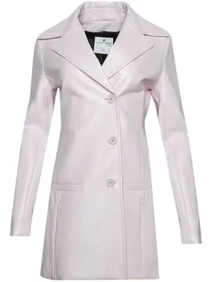 COURREGES Heritage Vinyl Faux Leather Coat