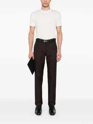 TOM FORD Crew Neck T-shirt - Neutrals