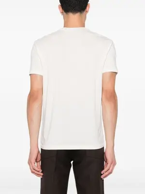 TOM FORD Crew Neck T-shirt - Neutrals