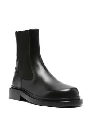 JIL SANDER Leather Chelsea Boots