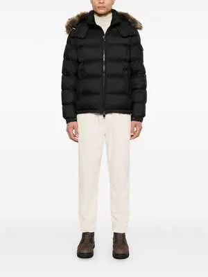 Moncler Maya Hooded Jacket - Black