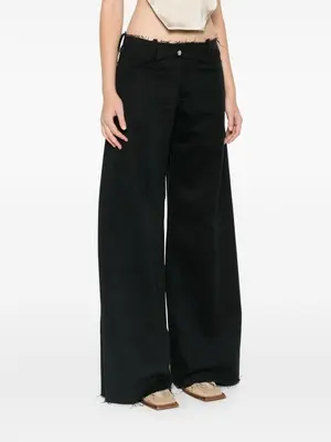 SINEAD O'DWYER Fold Wide Leg Jeans