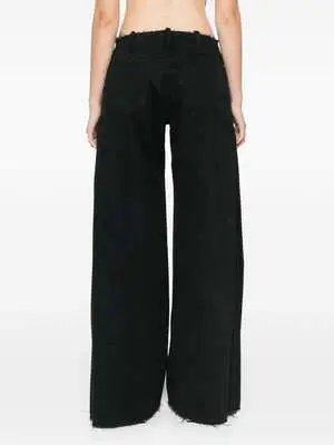 SINEAD O'DWYER Fold Wide Leg Jeans