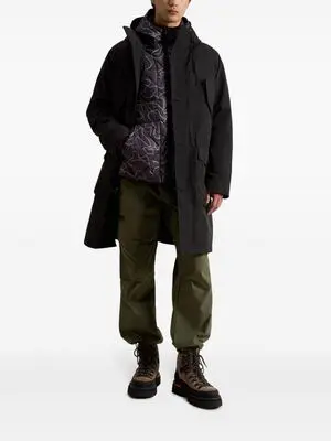 Woolrich Peach Parka Coat - Black