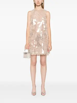 Ermanno Scervino Sequin-embellished Mini Dress