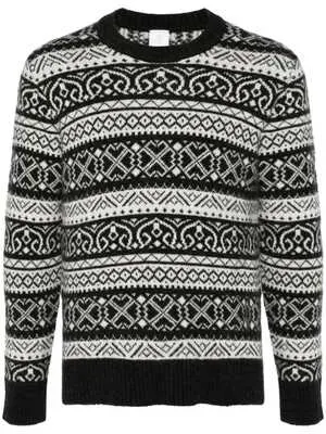 Eleventy Fair Isle-intarsia Sweater