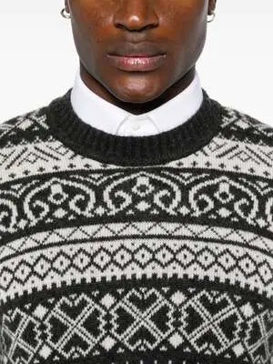 Eleventy Fair Isle-intarsia Sweater