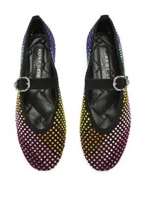 Kurt Geiger Mayfair Ballerina Shoes - Pink