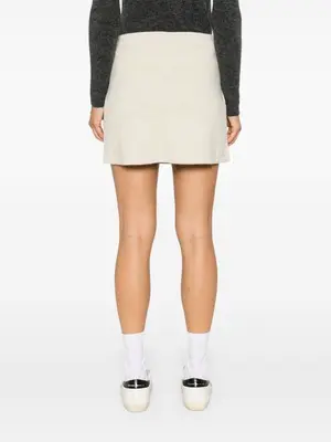 MARANT ETOILE Amaline Mini Skirt - Grey