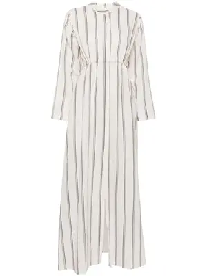 BAMBAH Striped Tie-string Dress
