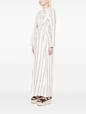 BAMBAH Striped Tie-string Dress