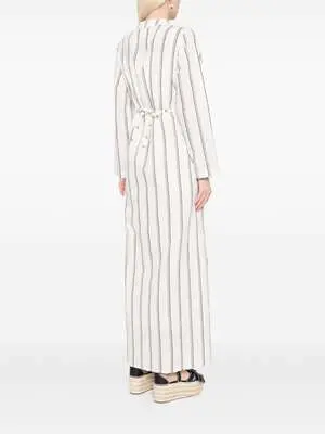 BAMBAH Striped Tie-string Dress