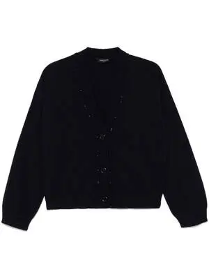 Fabiana Filippi Sequin-detailed Cardigan - Blue