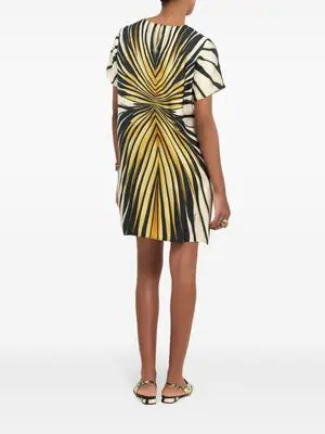 Roberto Cavalli Abstract-print Dress