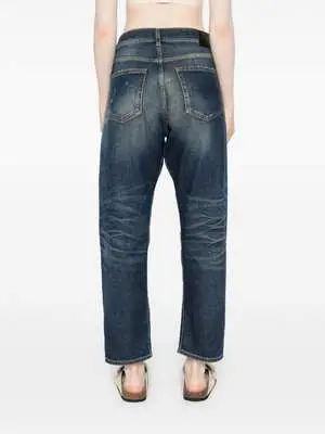 R13 Crossover Straight Leg Jeans