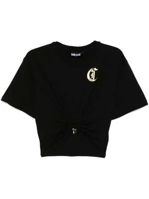 Just Cavalli Ring-detail T-shirt