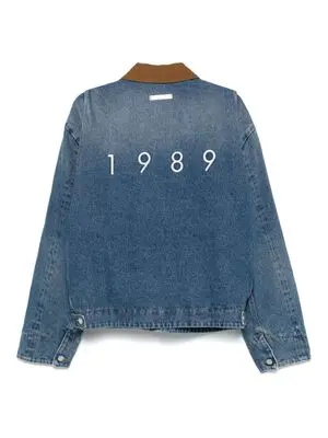 1989 STUDIO Denim Trucker Jacket - Blue