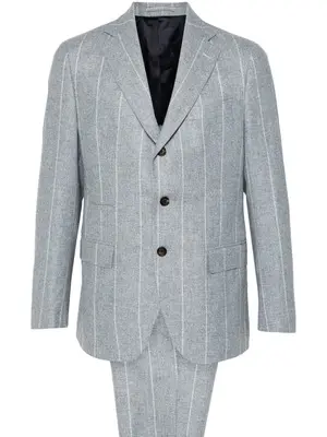 Eleventy Striped Suit