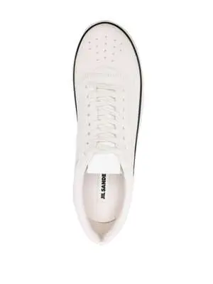JIL SANDER Leather Sneakers