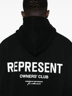 REPRESENT Owners Club Hoodie - Black