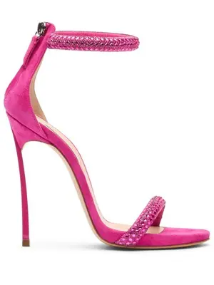 Casadei 120mm Blade Stratosphere Sandals - Pink