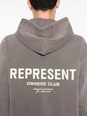 REPRESENT Owners' Club Hoodie - Grey