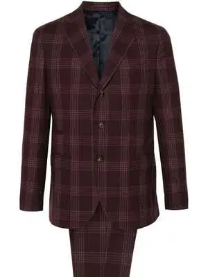 Eleventy Checkered Suit