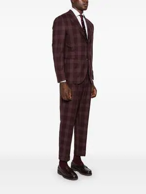 Eleventy Checkered Suit