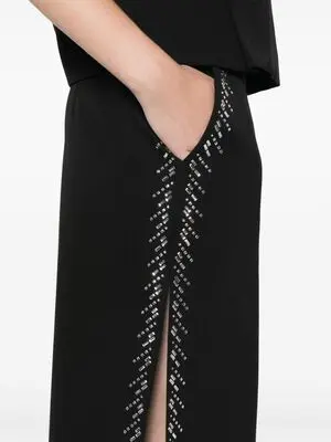 Rabanne Rhinestone-embellished Maxi Skirt