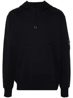C.P. COMPANY Lens Detail Hoodie - Blue