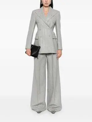 Ermanno Scervino Pinstriped Bootcut Trousers