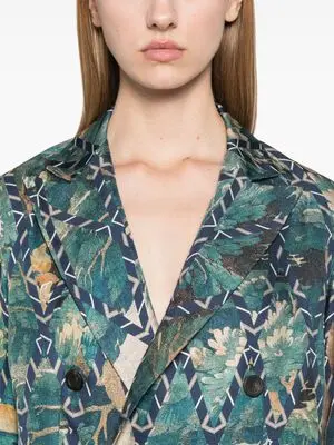 PIERRE-LOUIS MASCIA Double-breasted Jacket - Neutrals