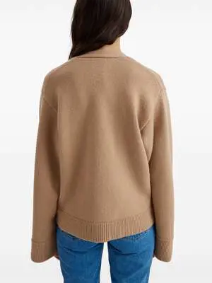 Axel Arigato Memory Wool Cardigan - Brown