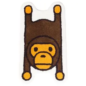 A BATHING APE Baby Milo Rug - Brown